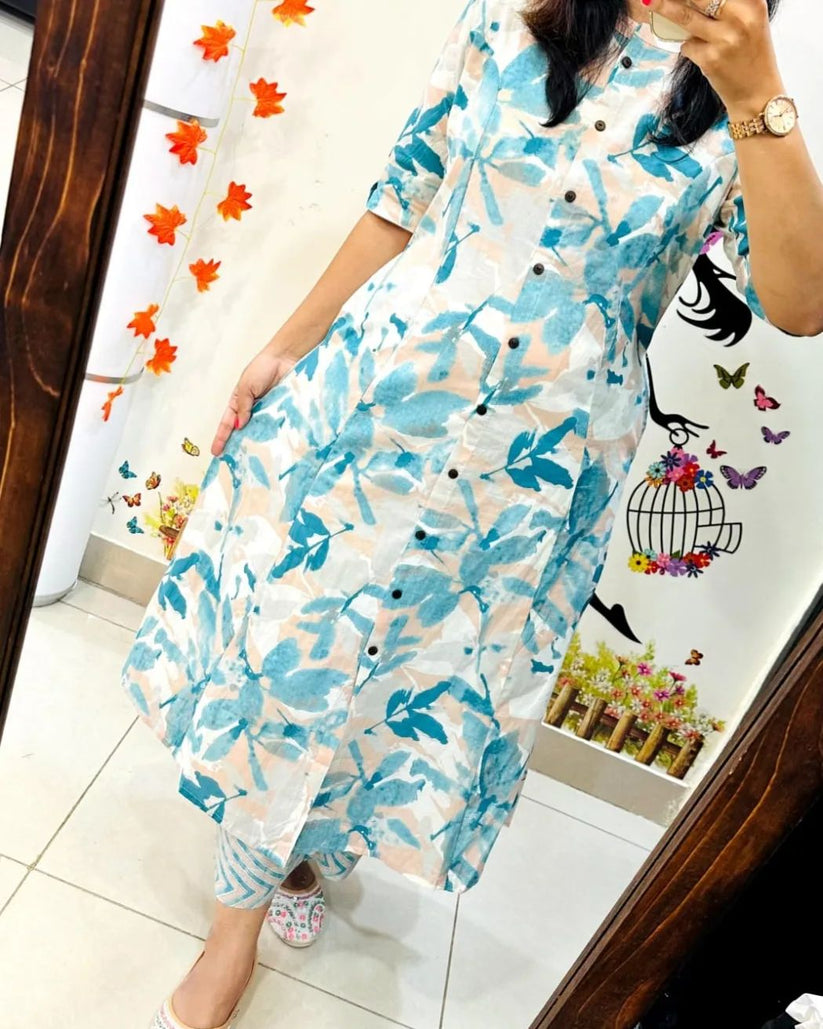 Pure Cotton Kurta and Pants – Label Danilo